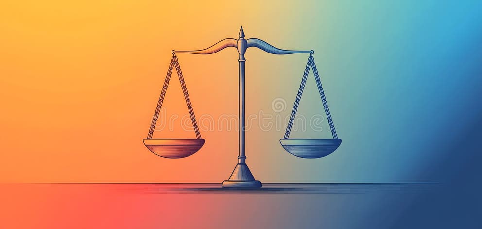 The Balancing Act of Justice: an Illustration of Morality with Light ...