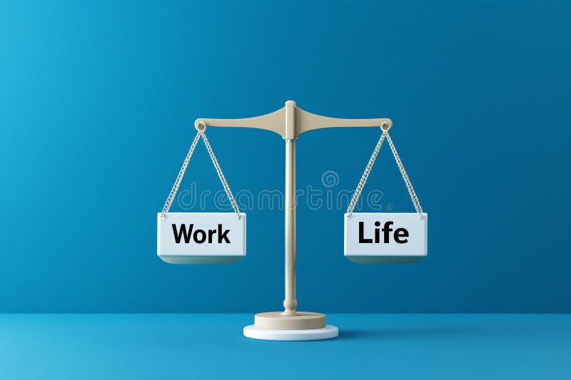 Balancing Act between Work Commitments and Personal Life Harmony Stock ...