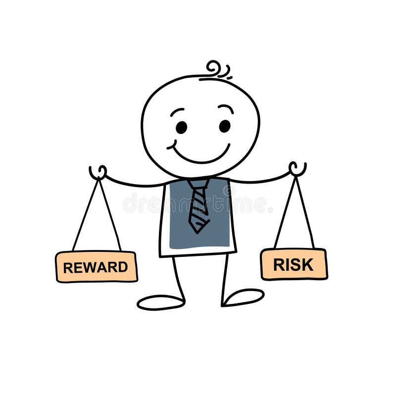 Balancing Life Stick Figure Illustration Stock Vector - Illustration of ...