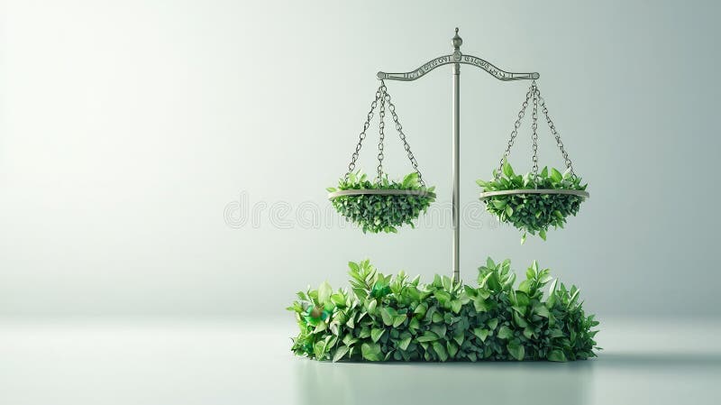 Balancing Nature and Sustainability Green Scales in a Minimalist ...