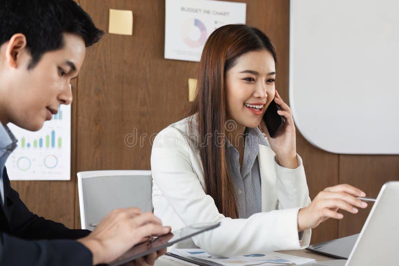 Mobile Business Communication and Productivity. a Professional on the ...