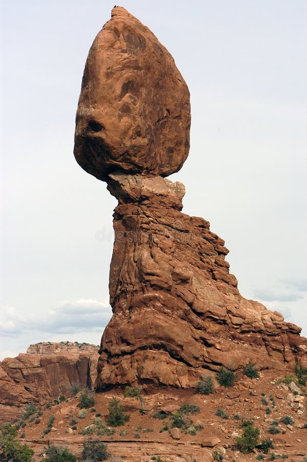 Balancing Rock stock image. Image of national, balancing - 2141723