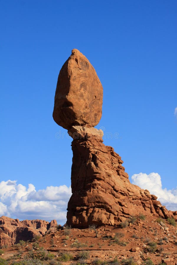 Balancing Rock stock image. Image of rocks, arches, travel - 30006737