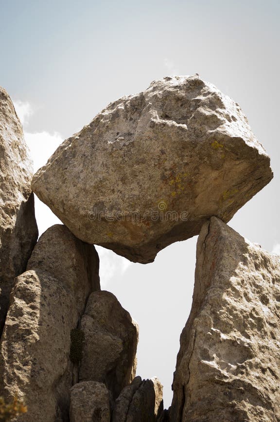 Balancing Rock stock image. Image of thegreatoutdoors - 50637137