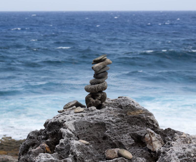 Balancing Rock and Sea stock photo. Image of seaside - 94106564