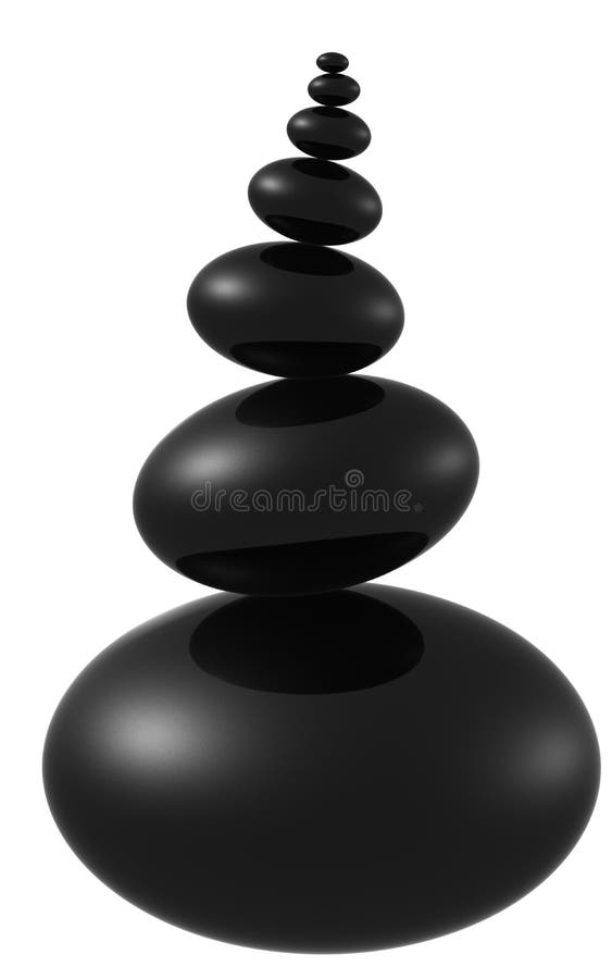 Balancing Rocks Logo stock vector. Illustration of relaxing - 46691633