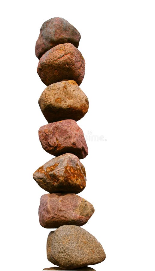 Granite Rock Stone Stack Formation Stock Photo - Image of formation ...