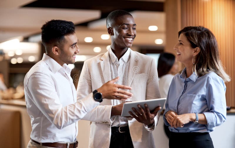 Balancing the Tasks Benefits the Whole Team. a Group of Businesspeople ...