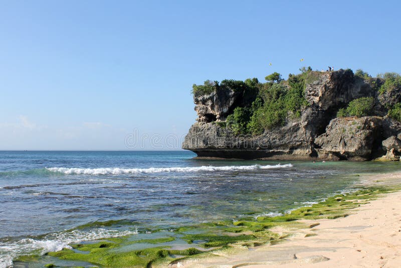 Balangan beach, Bali stock photo. Image of balangan, rock - 37872830