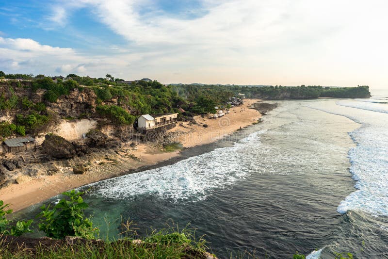 Balangan Beach. View from Above Stock Photo - Image of nature, holiday ...