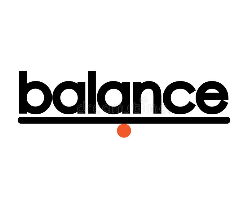 Logotipo de la balanza ilustración del vector. Ilustración de insignia ...