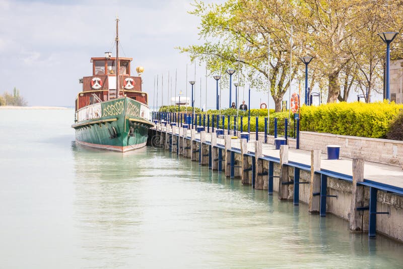 Balatonfured editorial image. Image of harmony, balaton - 57400465