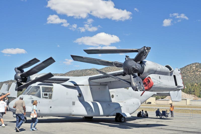 Balbuzard De Cloche-Boeing V-22 Photographie éditorial - Image du ...