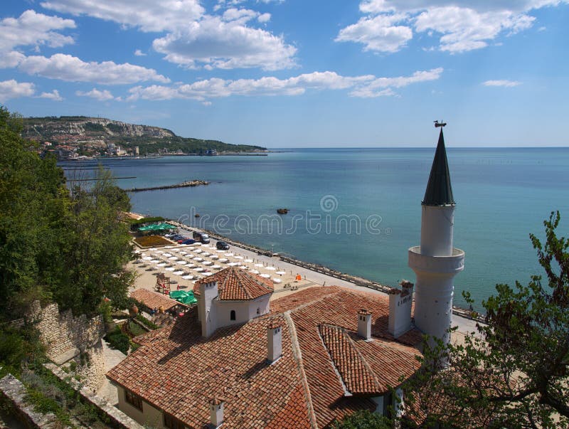 Balchik stock image. Image of bulgaria, scene, town, palace - 27963425