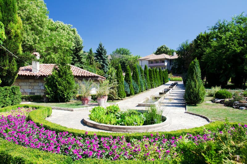 Balchik Botanical Garden stock image. Image of garden - 20642149