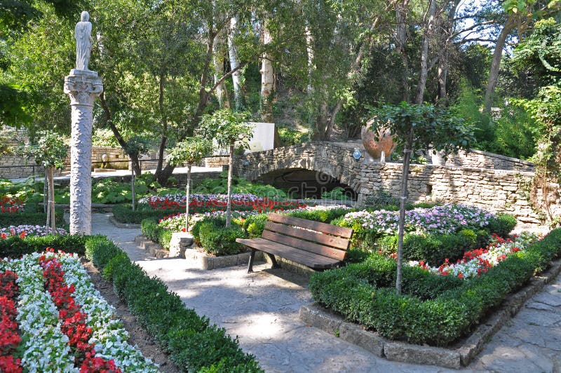 Balchik Botanical garden stock photo. Image of botanical - 31406730