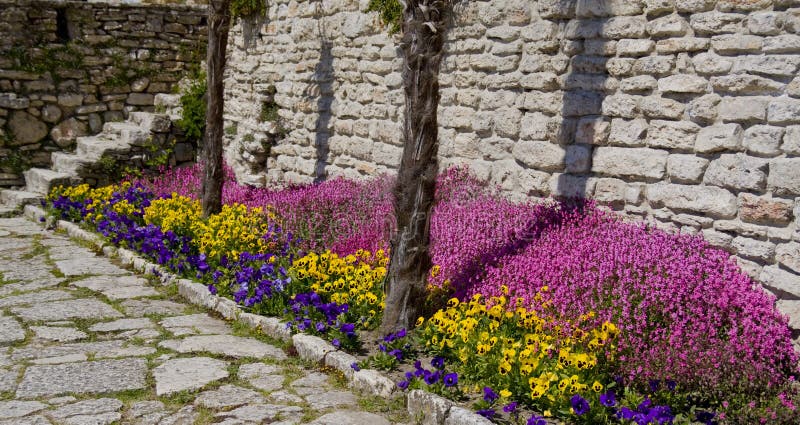 Balchik Castle stock image. Image of getaway, travel - 14131269