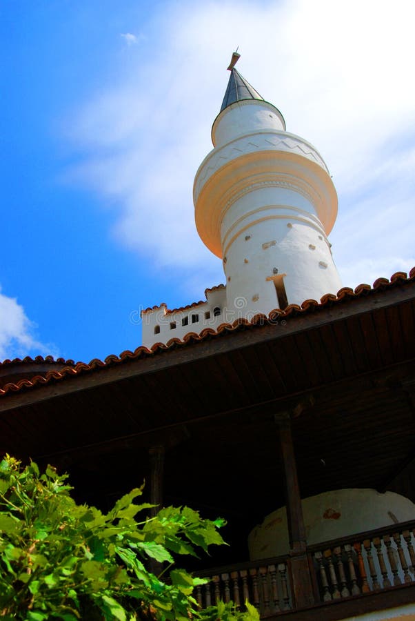 Balchik castle stock photo. Image of tower, building, clouds - 2722140