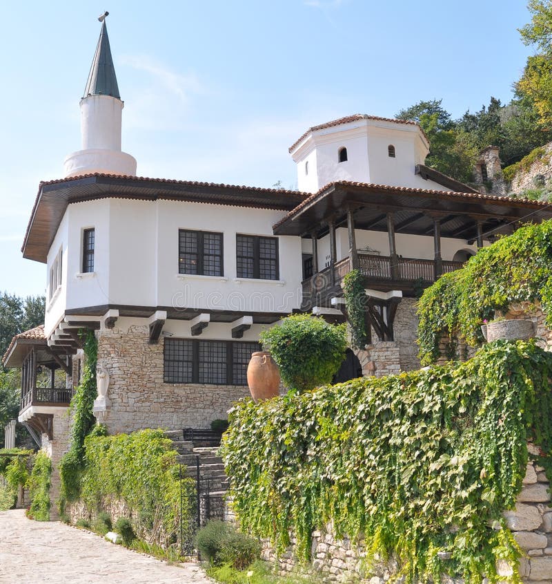 Balchik Palace and Botanical Garden Stock Image - Image of botanical ...