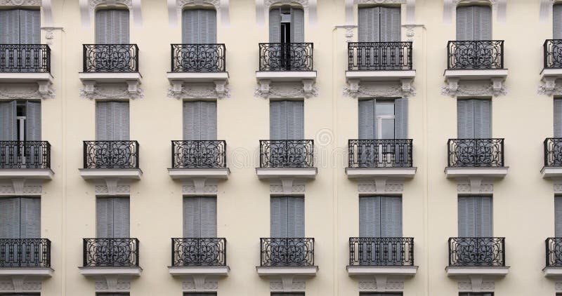 Balconies building stock image. Image of urban, balconies - 24797883