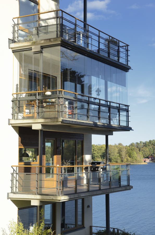 Balconies stock photo. Image of scenics, view, architectural - 81246836