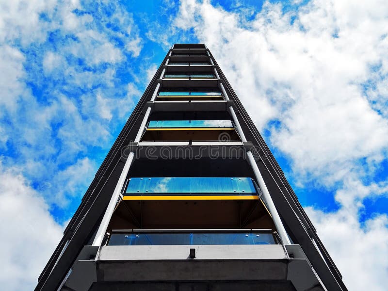 Balconies On Skyscraper Picture. Image: 93561448