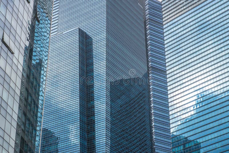 Balcony of Modern Apartment Building in the City Downtown Stock Image ...