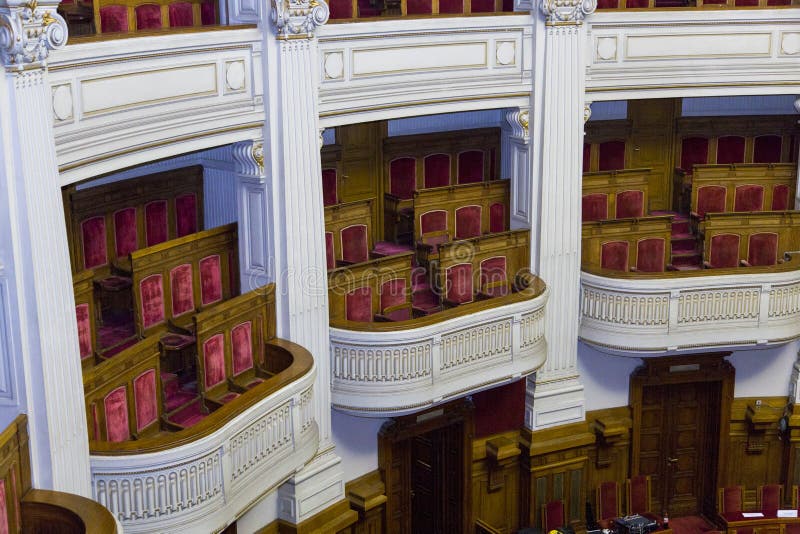 Theater Balcony with Chairs Stock Photo - Image of cinema, circle: 39997992
