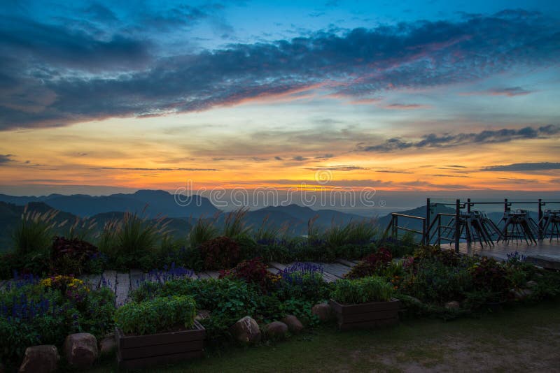 Balcony Scenery View Mountain Stock Photo - Image of poll, greece: 64102750