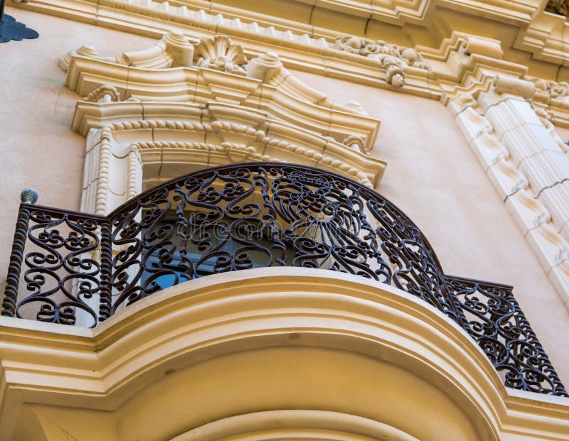 Spanish Balcony stock photo. Image of details, spanish - 44412856