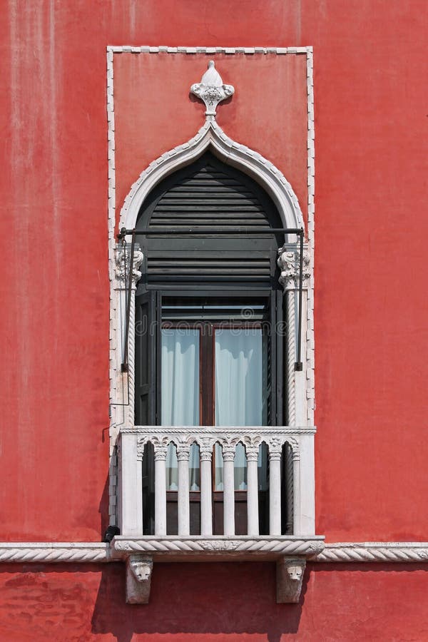 Balcony Venice stock image. Image of veneto, fence, blinds - 148341317