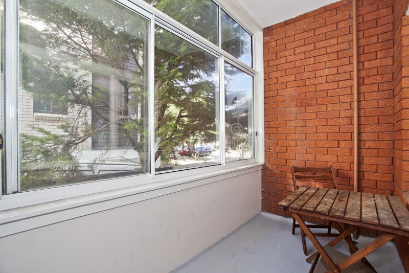 Balcony with a view stock image. Image of house, postcard - 21564775