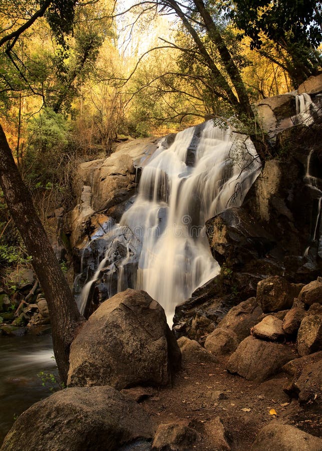 Balcony with Waterfall View Stock Photo - Image of river, beauty: 274216762