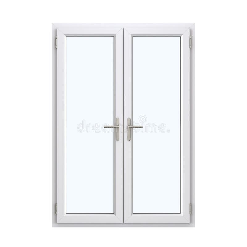 208 Real Modern House Door Window Frame Isolated White Background Stock ...