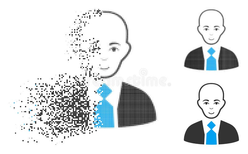 Fat Bald Boss stock vector. Illustration of employee - 61021819