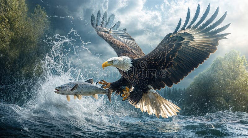 Eagle Hunting Hd Wallpaper