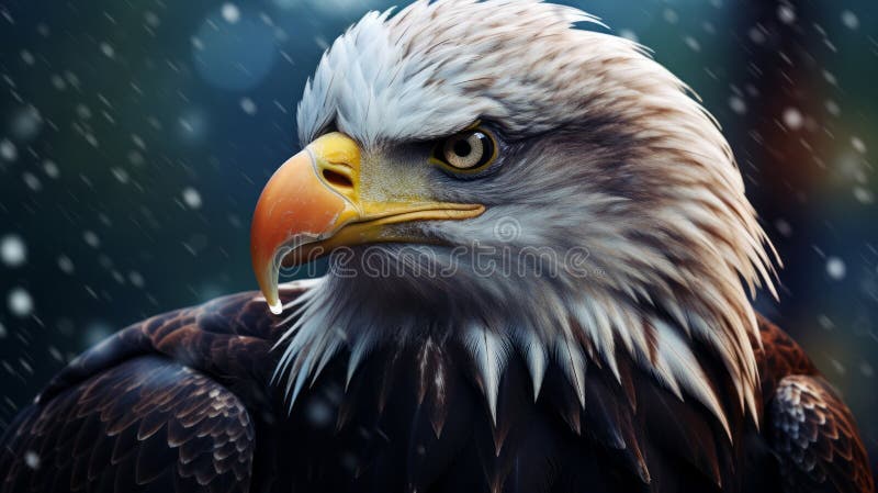 Stunning Photo Realistic Eagle Illustration with Hyper-detailed ...