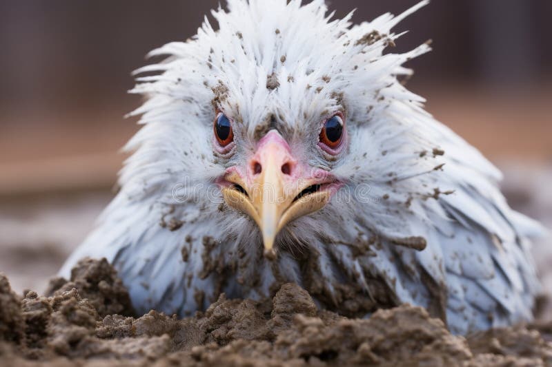 Close-up of a Bald Eagle with a Serious Expression on Its Face Stock ...