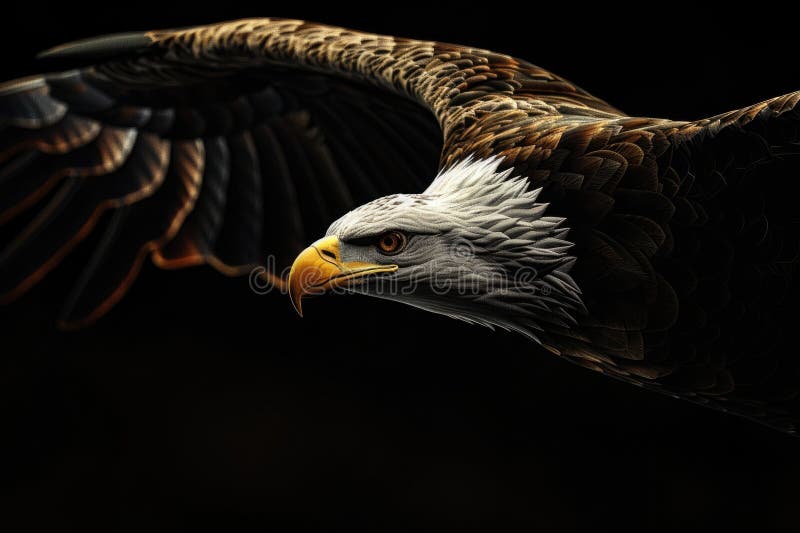 103 Bald Eagle Soaring Air Its Wings Spread Wide Stock Photos - Free & Royalty-Free Stock Photos ...