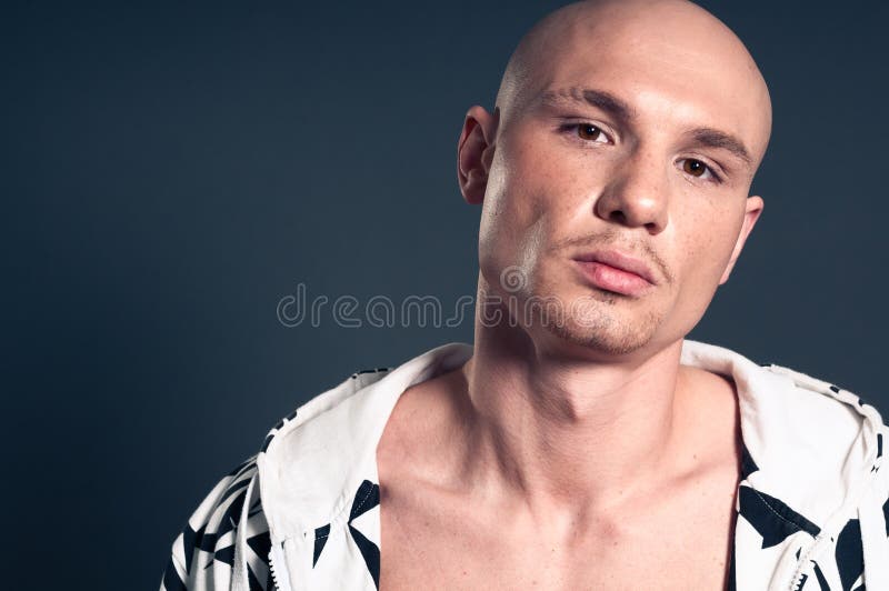 Bald man stock image. Image of look, person, natural - 29331127