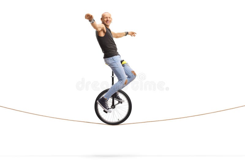 Acrobat Monocycle Circus Stock Photos - Free & Royalty-Free Stock ...