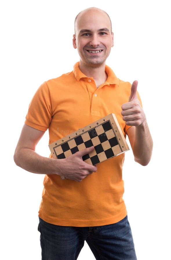 Bald Man Holding Chess Board Stock Photos - Free & Royalty-Free Stock ...