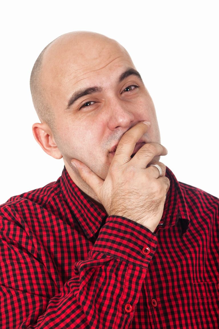 7,447 Bald Thinking Man Stock Photos - Free & Royalty-Free Stock Photos ...