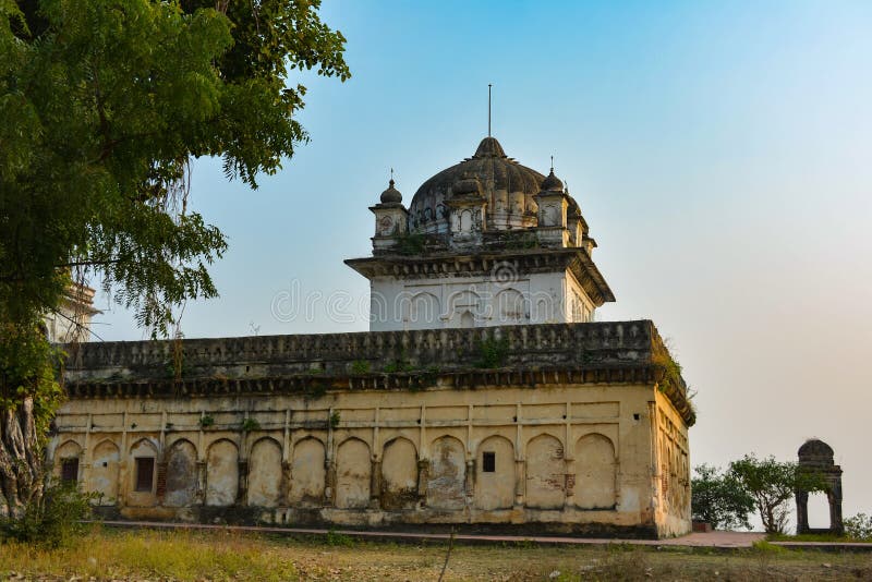 Baldeogarh Fort. stock image. Image of history, indian - 201739433