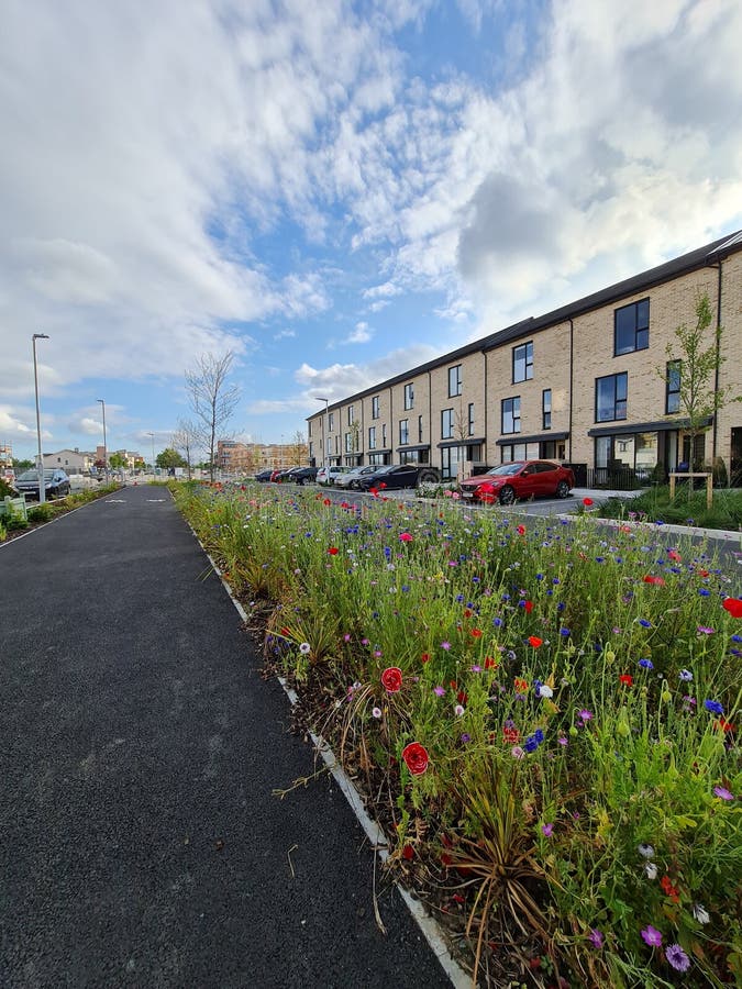Baldoyle New Housing Development. Dublin, Ireland Editorial Stock Image ...