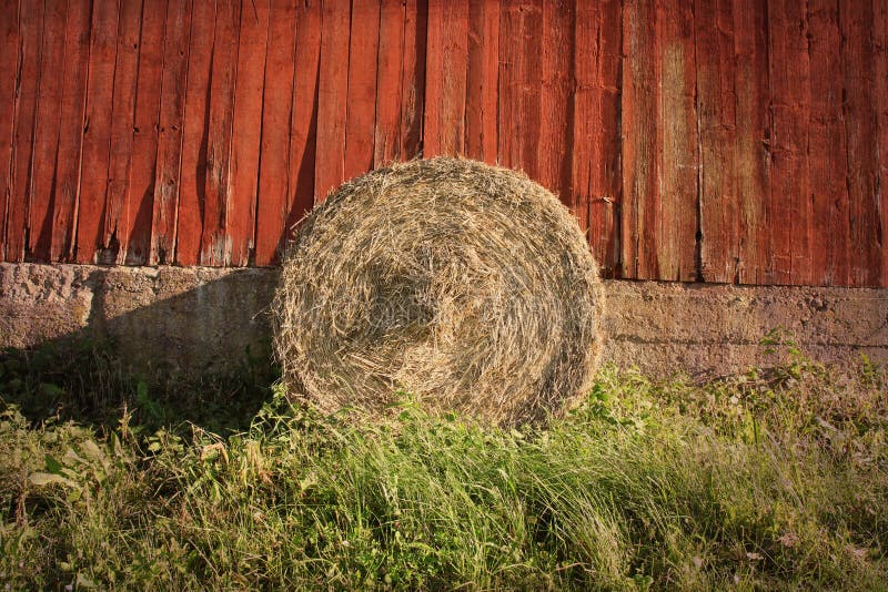 A Single Hay Bale stock photo. Image of summer, storage - 75177138
