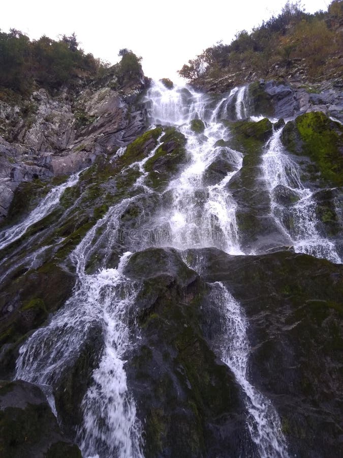 Balea Waterfall in Fagaras Mountains,Transylvania, Romania Stock Image ...