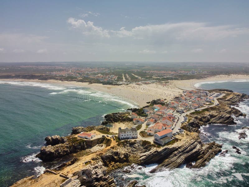 Baleal Beach in in Peniche Portugal Editorial Image - Image of nature ...