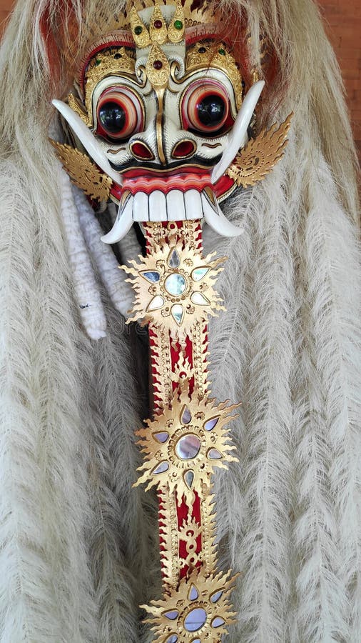 Barong and Rangda Used in Bali Traditional Religious Dance Stock Photo ...
