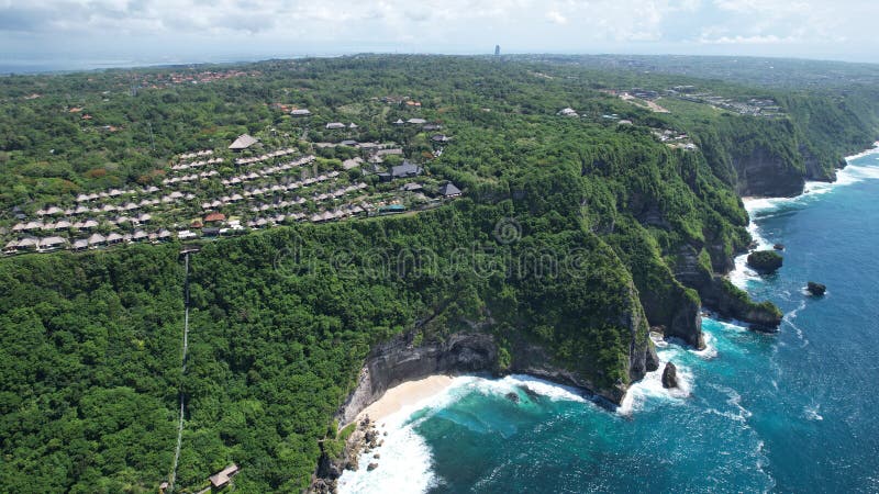 Bali Beaches, Indonesia stock image. Image of edge, mountain - 267282901